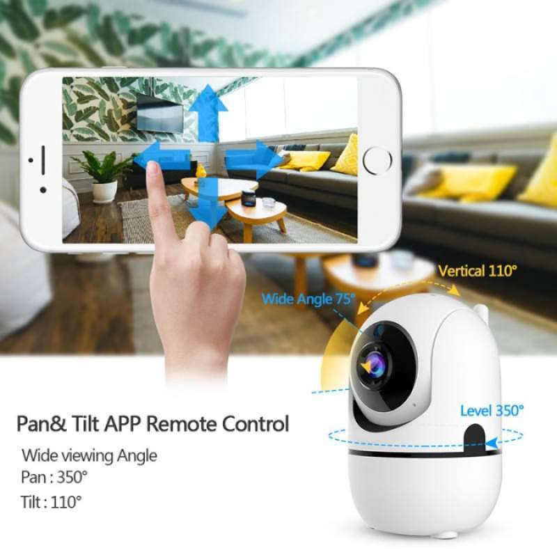 Promo Ip Camera Cctv Wifi Kamera 1080p Suara Audio 2 Arah Two Way Ir ...