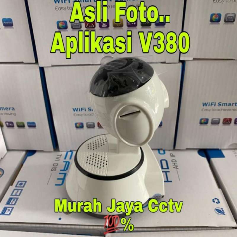 Promo Ip Cam Camera Robot Night Vision Free Memory V-gen 32gb Class 10 ...