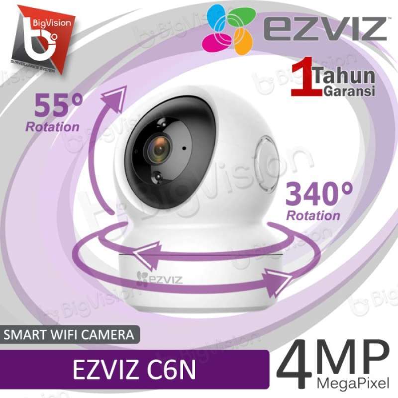 Promo Smart Wifi Kamera Cctv Ezviz 2k 4mp Ptz Ip Camera Ezvis Ir Audio ...