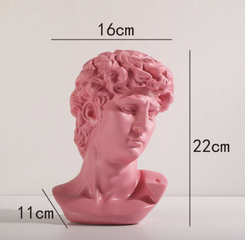 Promo Patung Kepala David Michael Angelo Sculpture Patung Resin David ...