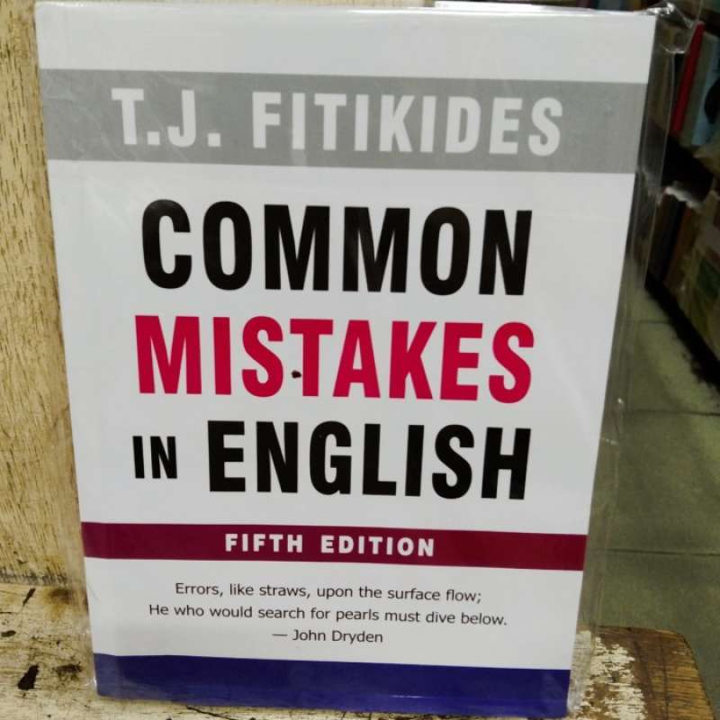 Promo Common Mistake In English Fifth Edition Diskon 23% Di Seller ...