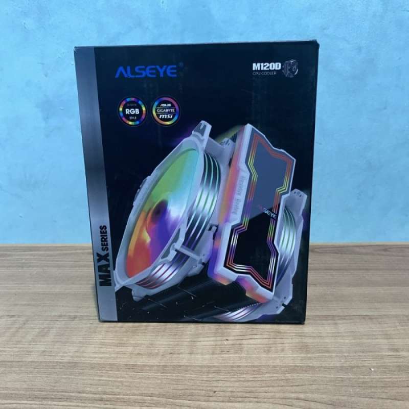 Promo Alseye Fan Cessor 4 Pipa M120d Rgb - Cpu Cooler Gaming Diskon 23% ...