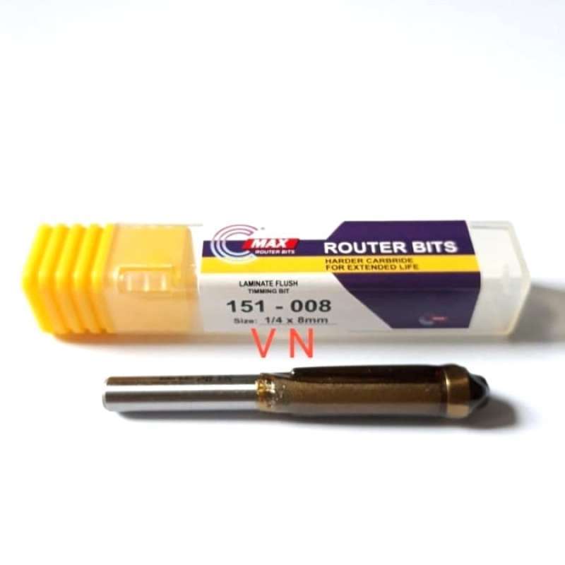 Promo Mata Router/fil 8 Mm Roda/laminate Flush Trimming Bit Merk C ...