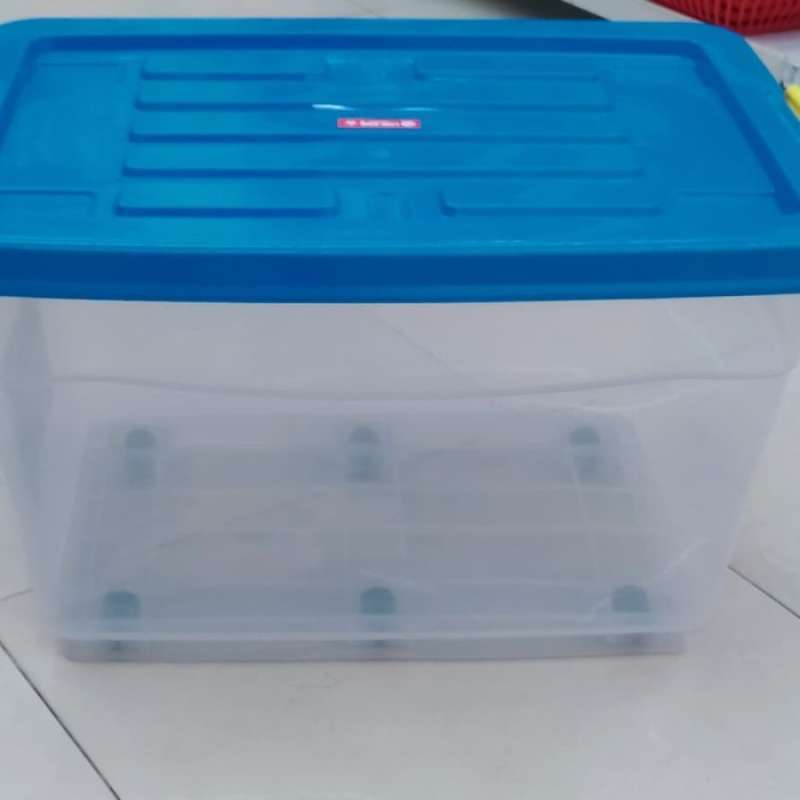 Promo Box Conatiner / Kotak Kontainer Bening Lion Star Wagon 82 Liter ...