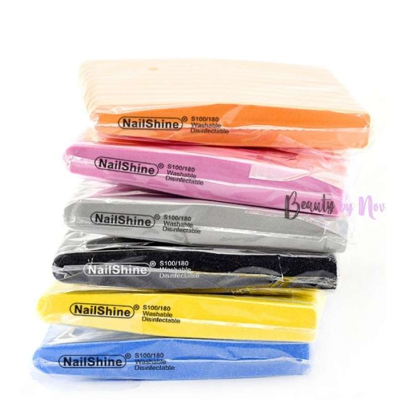 Jual Washable Disinfectable Nail Buffer Sunshine Amplas Kikir Kuku ...