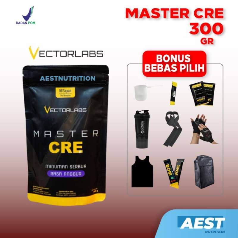 Promo Vectorlabs Master Cre 300 Gr Creatine Monohydrate Diskon 33% Di ...