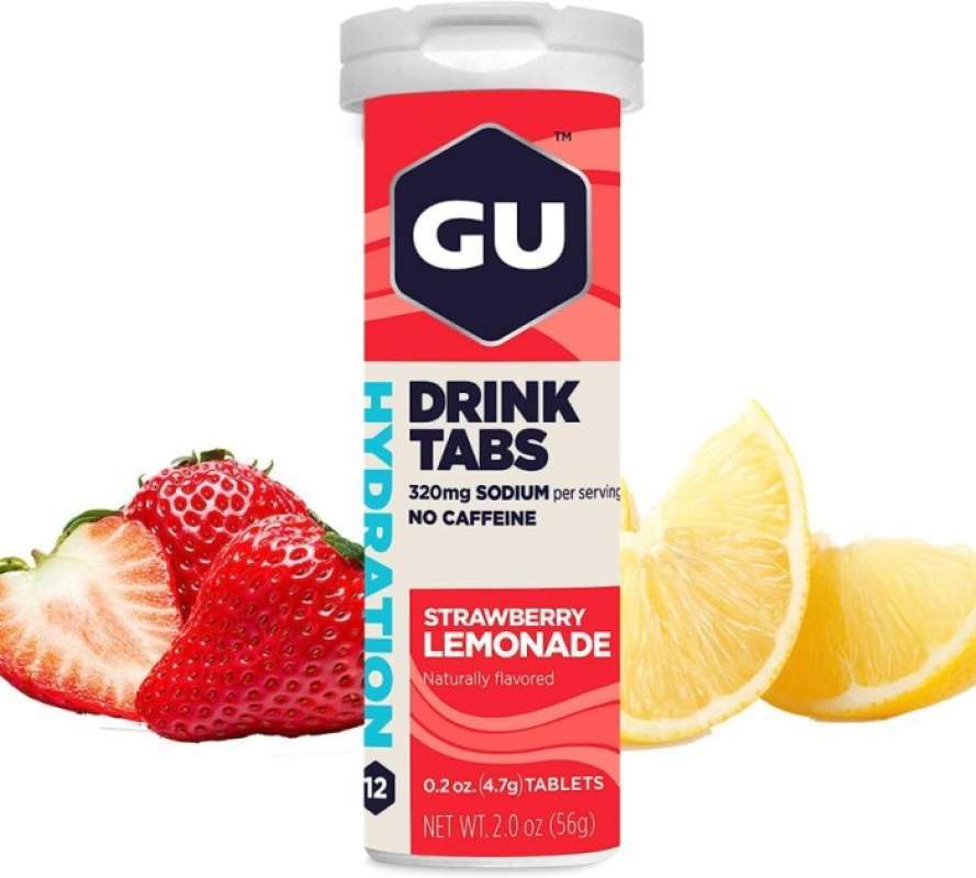 Promo Gu Energy Hydration Electrolyte Drink Tablets-12 Tablets-sports ...