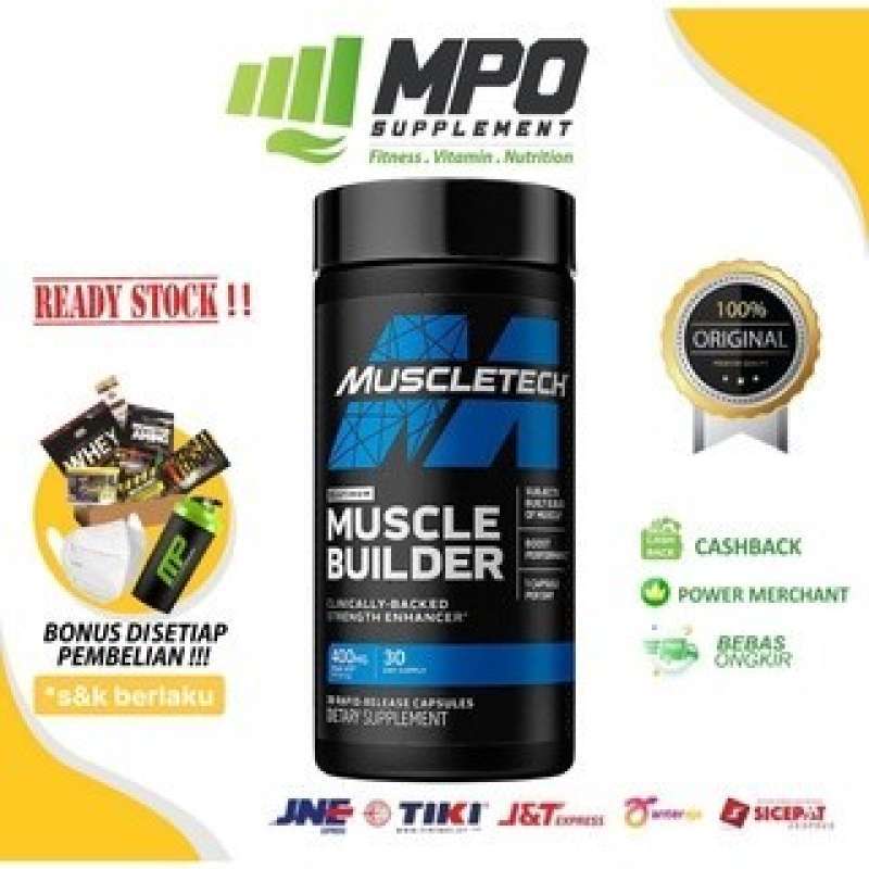 Promo Muscle Tech Muscle Builder (30 Caps) Atp For Muscle Growth Diskon ...
