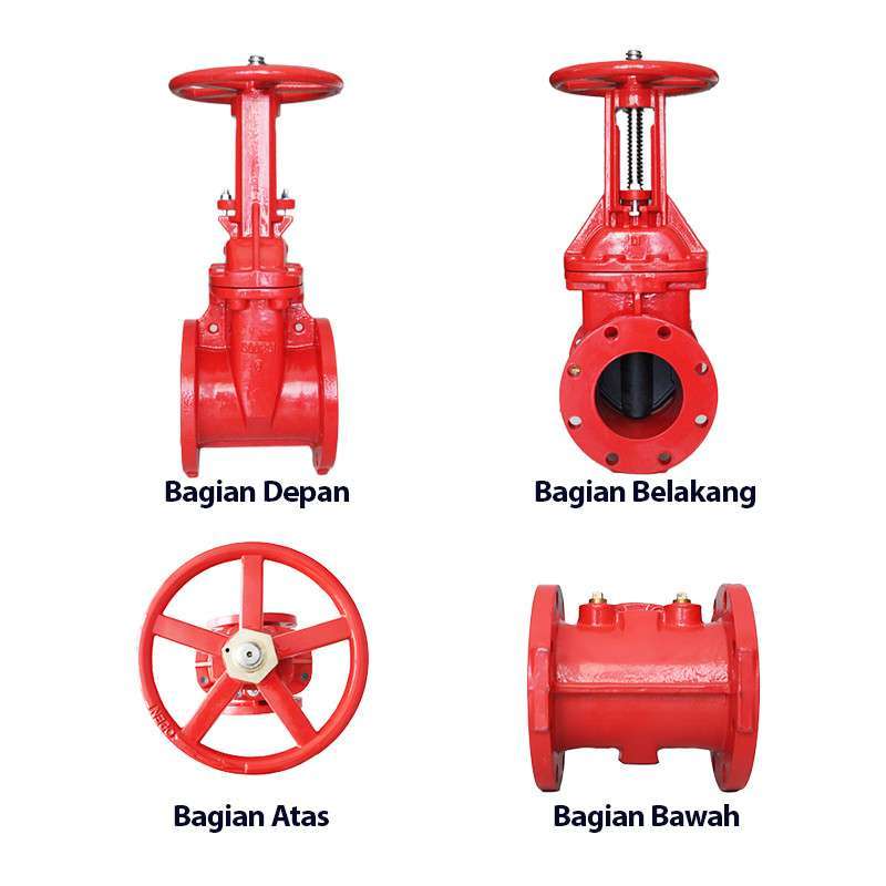 Promo Gate Valve Fire Hydrant Ansi 6 / 6 Inch Ul/fm Diskon 33% Di ...