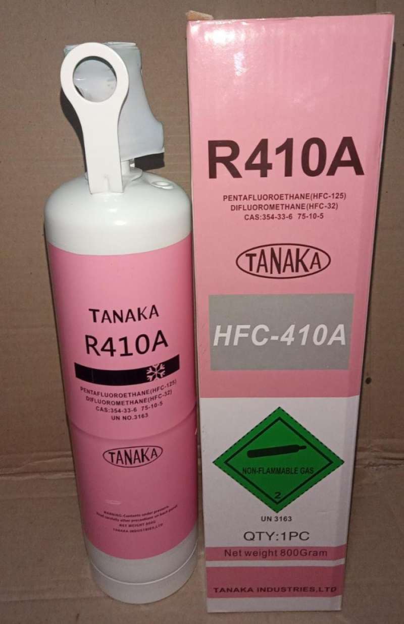 Promo Freon Refrigerant R410 R410a Kaleng Tanaka Diskon 23% Di Seller Djaya Mandiri Store ...