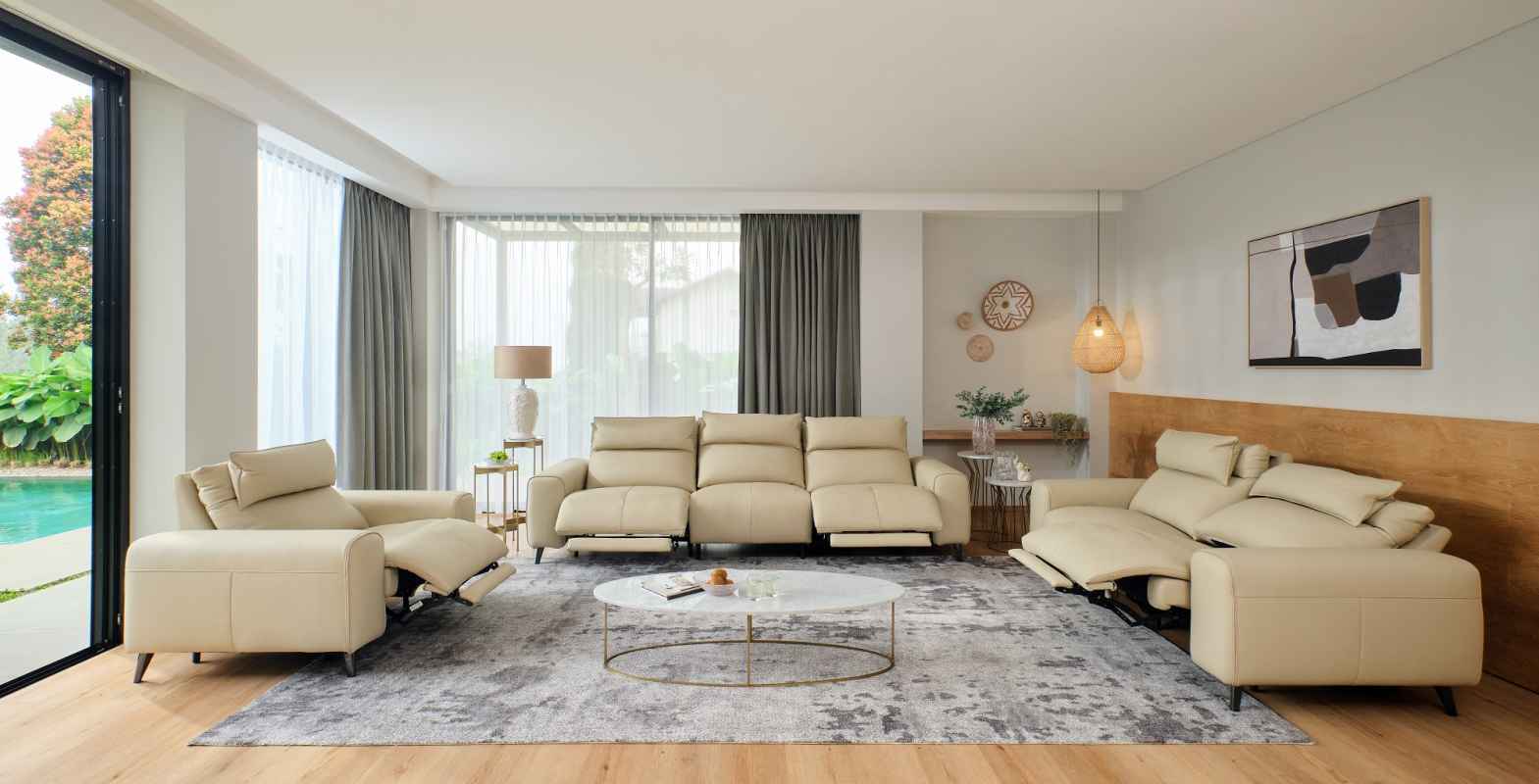 Jual Vivere Zen Sofa 1 Seater - Sofa Recliner Ruang Tamu Di Seller ...