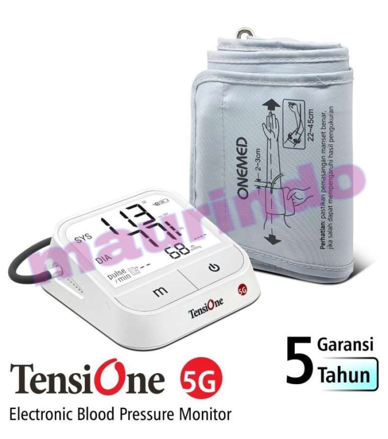 Promo Tensi Onemed Tensimeter Digital 5 G Dengan Tanpa Suara Tensione ...