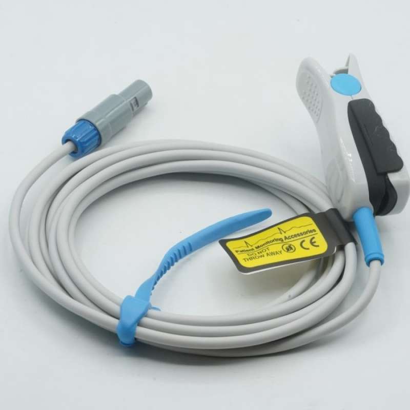 Promo Kabel Spo2 Cable Adult 6 Pin 40 Degree Double Cut Sensor Mindray ...