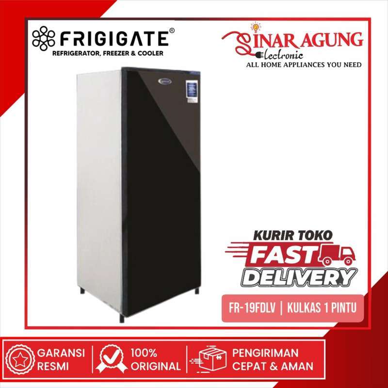Promo Frigigate Fr-19fdlv / Fr19fdlv Kulkas 1 Pintu Hitam - Garansi ...