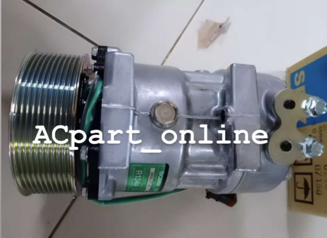 Promo Compressor Kompresor Assy New Scania 10pk Ori Sanden Diskon 23% Di Seller Zuka Store ...