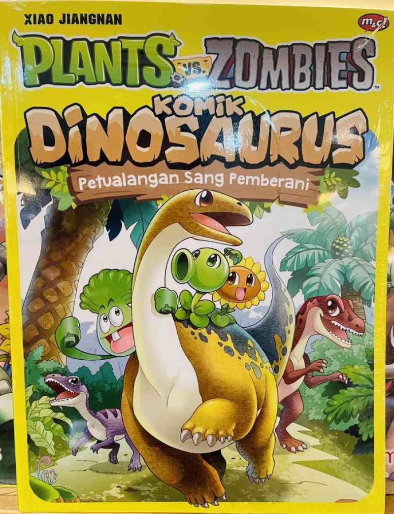 Promo Ori Buku Komik Sains Plants Vs Zombies Komik Dinosaurus ...