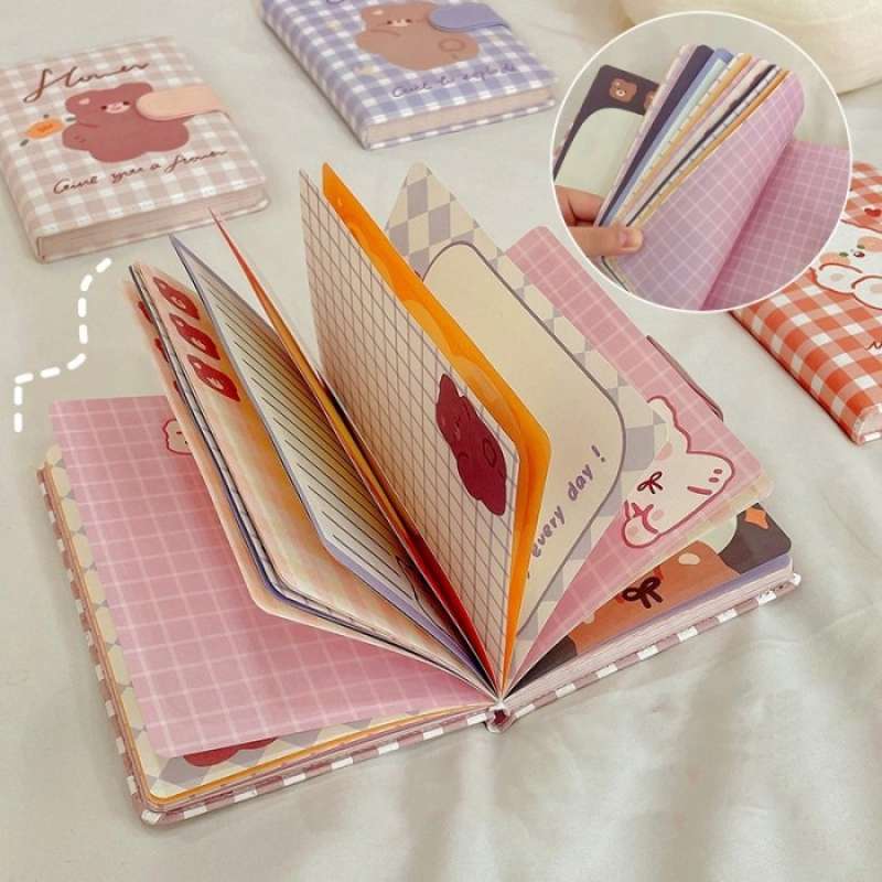 Promo Buku Dairy Karakter Lucu Cute Notebook Diary Agenda A5 Isi 100 ...