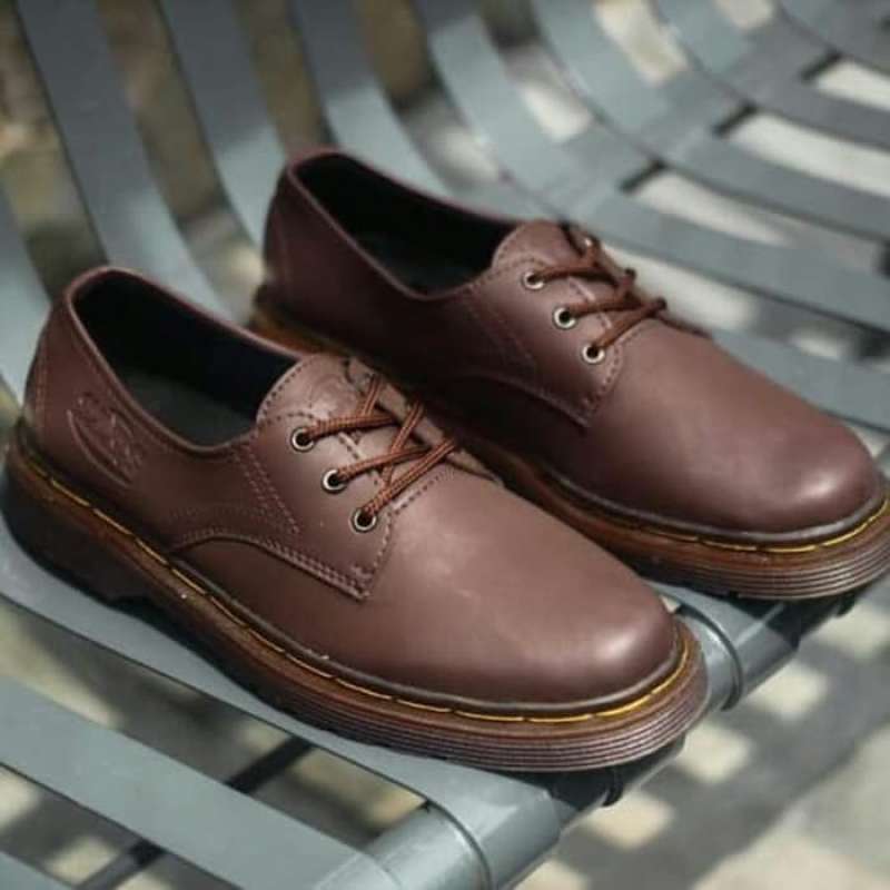 Promo Sepatu Low Work Boots Docmart Classic 3 Hole / Lubang / Pendek ...