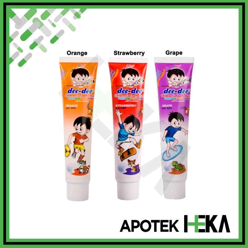 Jual Dee Dee Tooth Paste 50 G - Pasta Gigi Anak Di Seller Apotek Heka ...