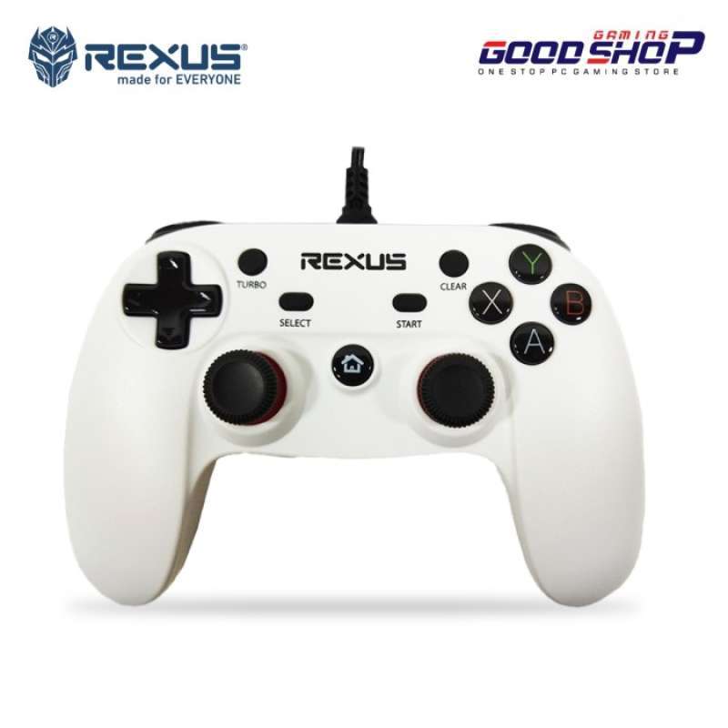 Promo Promo- Rexus Gladius Gx1 - Gaming Controller - White Diskon 50% ...