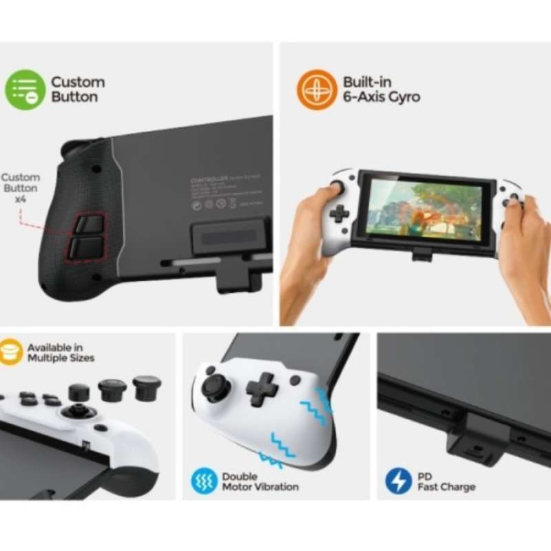 Promo Promo- Dobe Controller Tns-1201 For Nintendo Switch Oled/oled ... Promo Promo- Dobe Controller Tns-1201 For Nintendo Switch Oled/oled ...