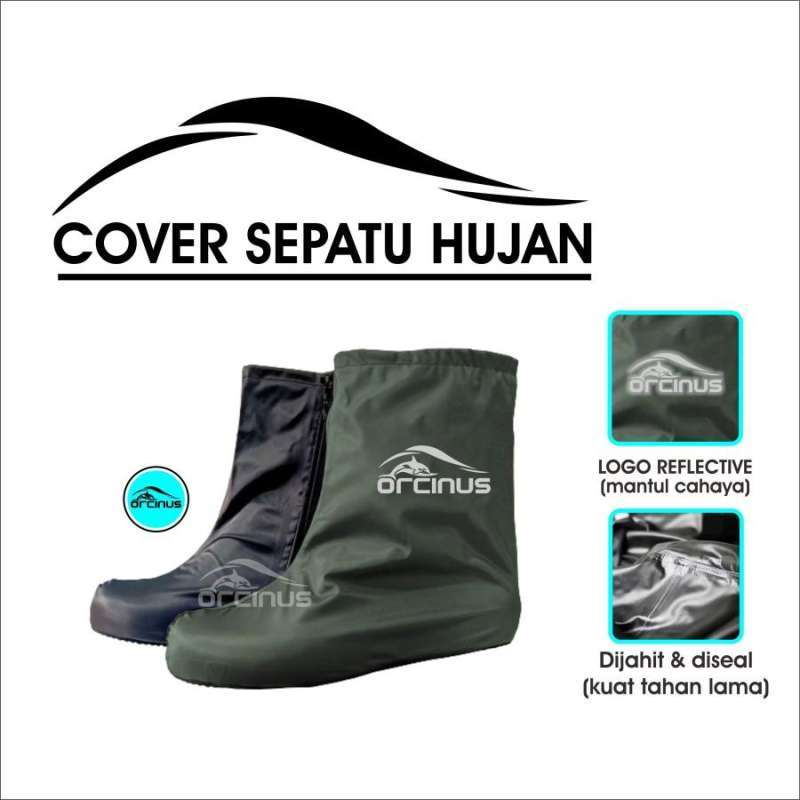 Jual Cover Sepatu Orcinus Pelindung Hujan Waterproof Shoe Pelindung ...