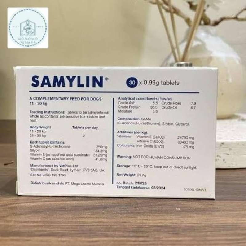 Jual Samylin Medium Breed Tablet Di Seller Momomo Petshop - Mulung, Kab ...