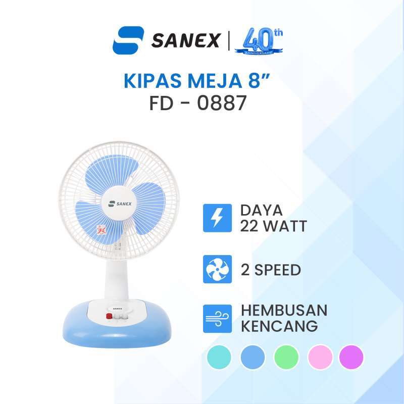 Jual Sanex Kipas Angin Meja Fd-0887 8 Inch - Hijau Di Seller Sanex ...