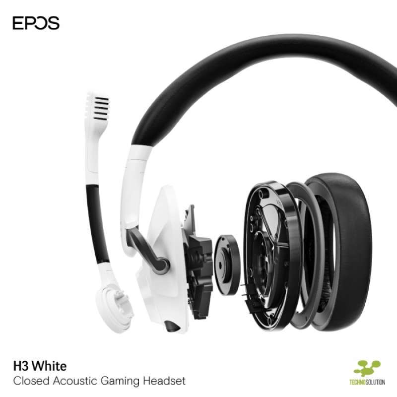 Promo Epos H3 White - Closed Acoustic Gaming Headset Diskon 33% Di Seller Kanzahana Store - Koja ...