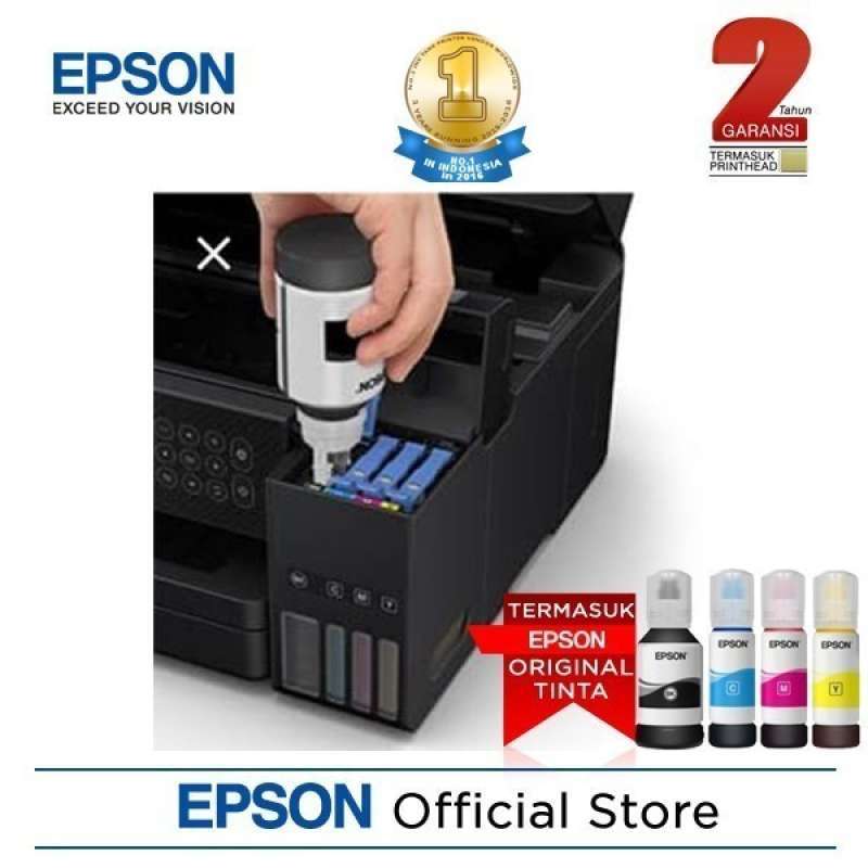 Promo Printer Epson L4260 Duplex Wifi All In One F4 Print Scan Copy ...