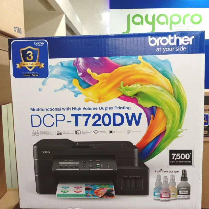 Promo Brother Dcp T 720w Adf Duplex Wifi Resmi Diskon 33% Di Seller ...