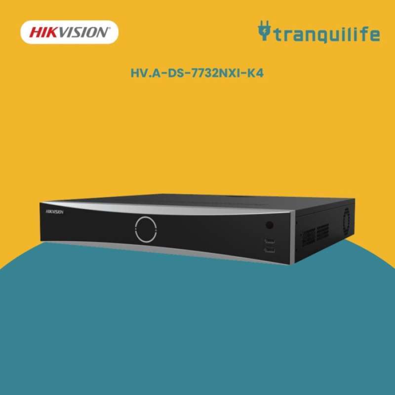 Promo Hikvision Nvr 16ch Acusense 4k Face Capture 4 Slot Hdd - Ds ...