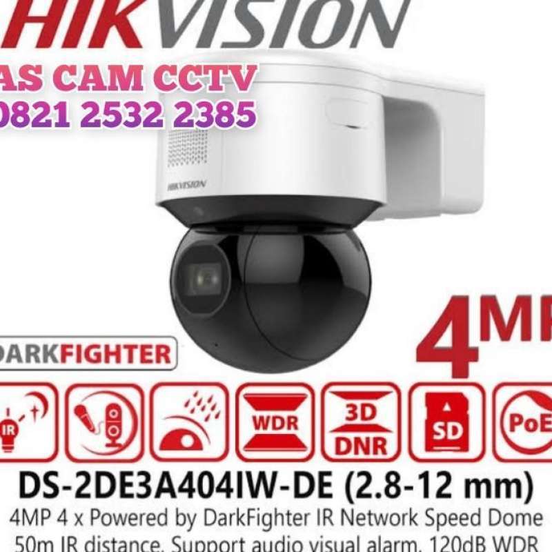 Promo Sale Ip Camera Mini Ptz Hikvision 4mp 4x Optical Zoom Ds ...