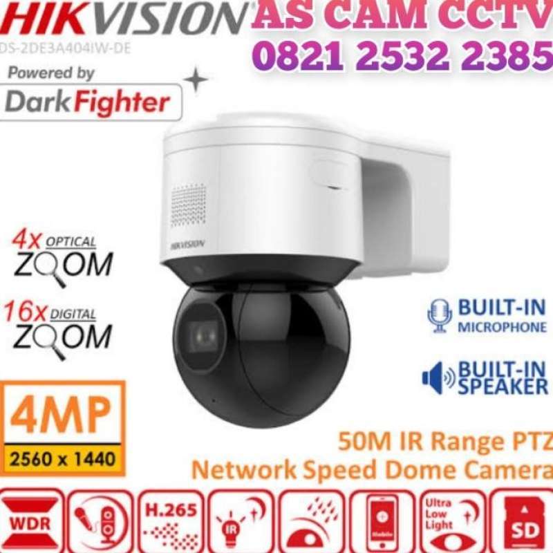 Promo Sale Ip Camera Mini Ptz Hikvision 4mp 4x Optical Zoom Ds ...