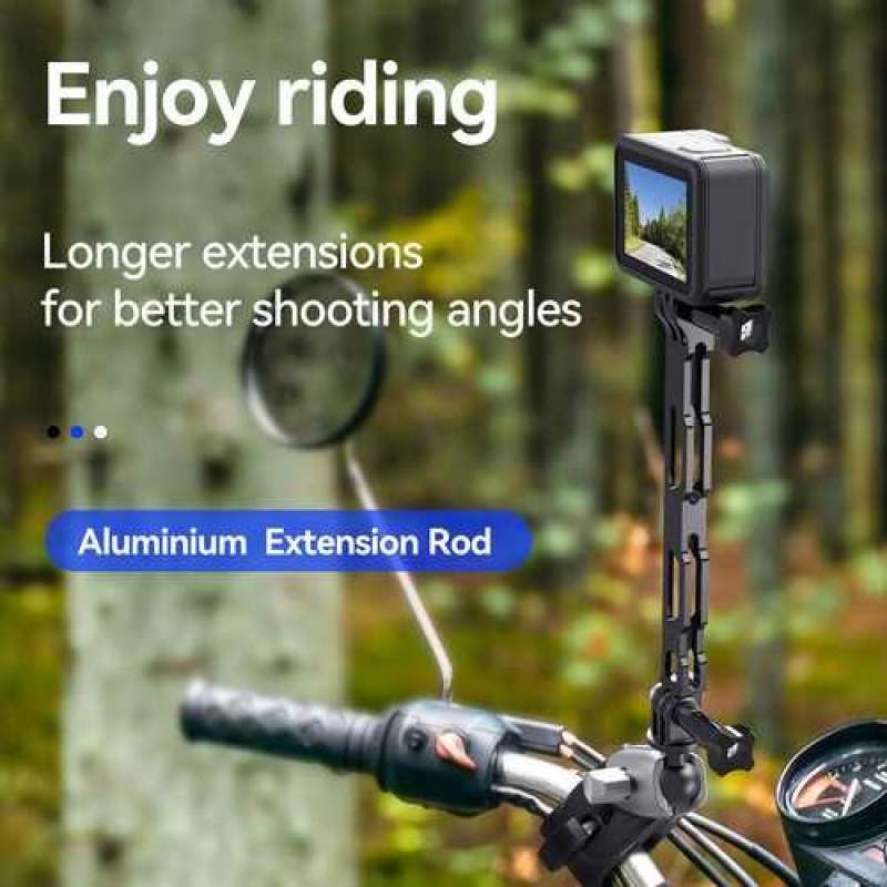 Promo Extension Arm Rod Motor Aluminium For Action Cam 16.5cm Diskon 23 ...