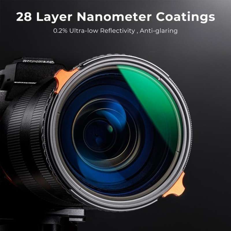 Promo Knf Concept 62mm Filter Nano-x Variable Nd4-64 + Cpl K&f Filter ...