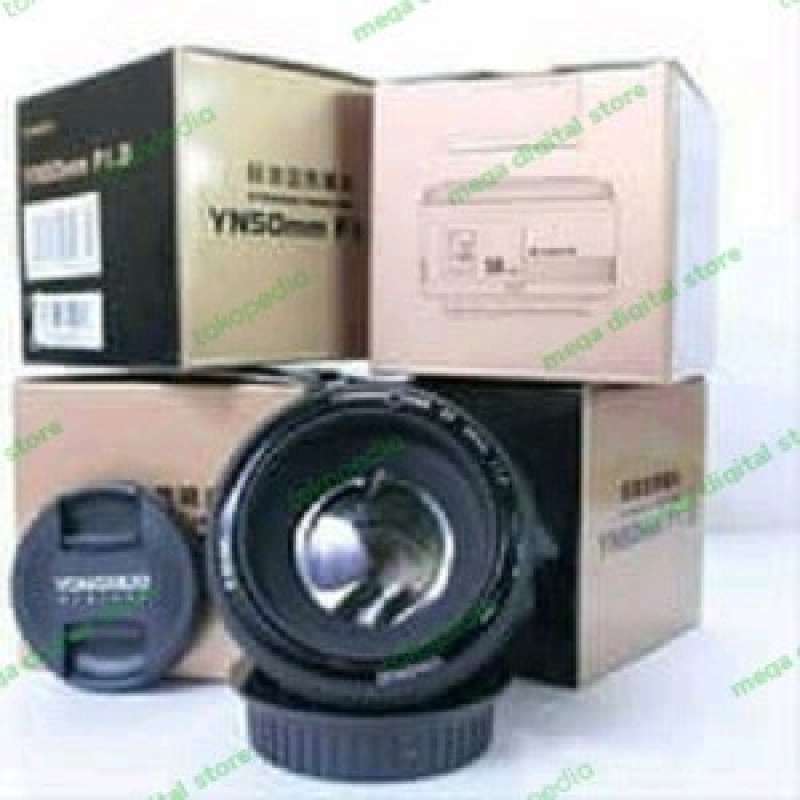 Promo Lensa Fix Yongnuo Yn 50mm F1 8 Af Autofocus For Canon Kualitas