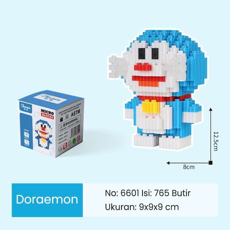 Promo Nano Block Model Karakter Kartun Mainan Balok Edukasi Anak Diy ...