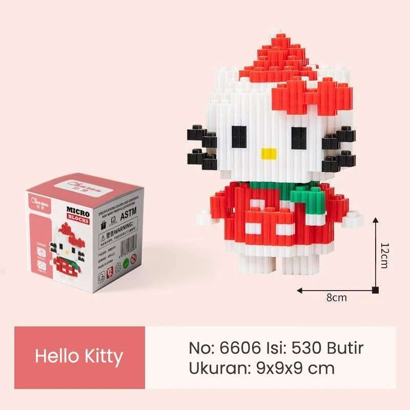 Promo Nano Block Model Karakter Kartun Mainan Balok Edukasi Anak Diy ...
