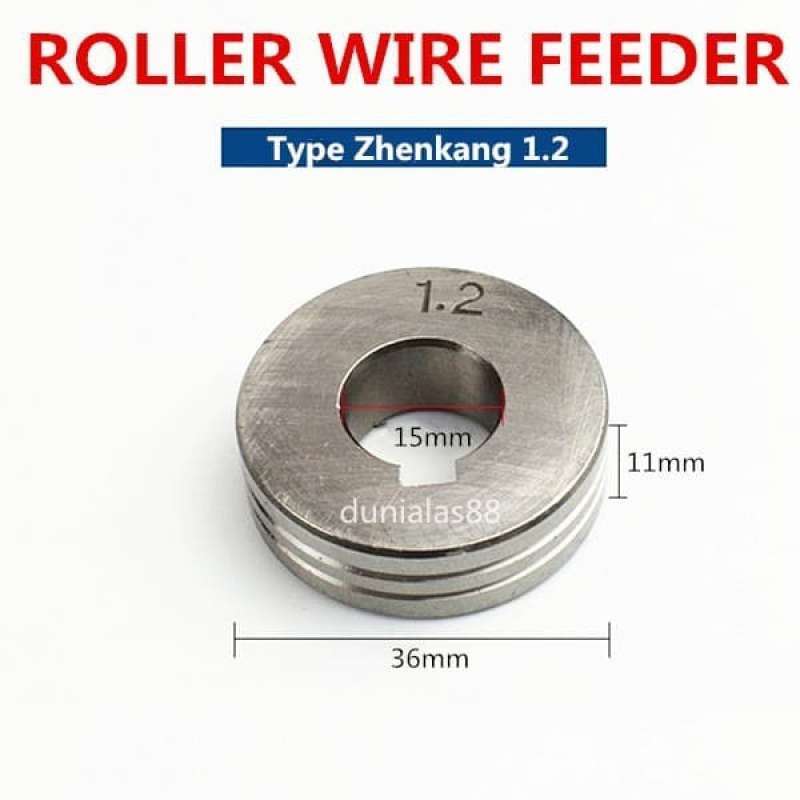 Promo Roller Wire Feeder Type Zhenkang/tipe Jasic 1.0-1.2 / Feed Roll ...