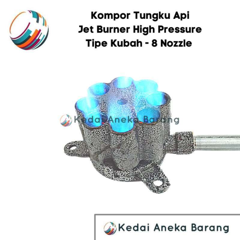 Promo Kompor Kubah 8 Burner Tungku Api High Pressure Nan Tinggi Gas Lpg ...