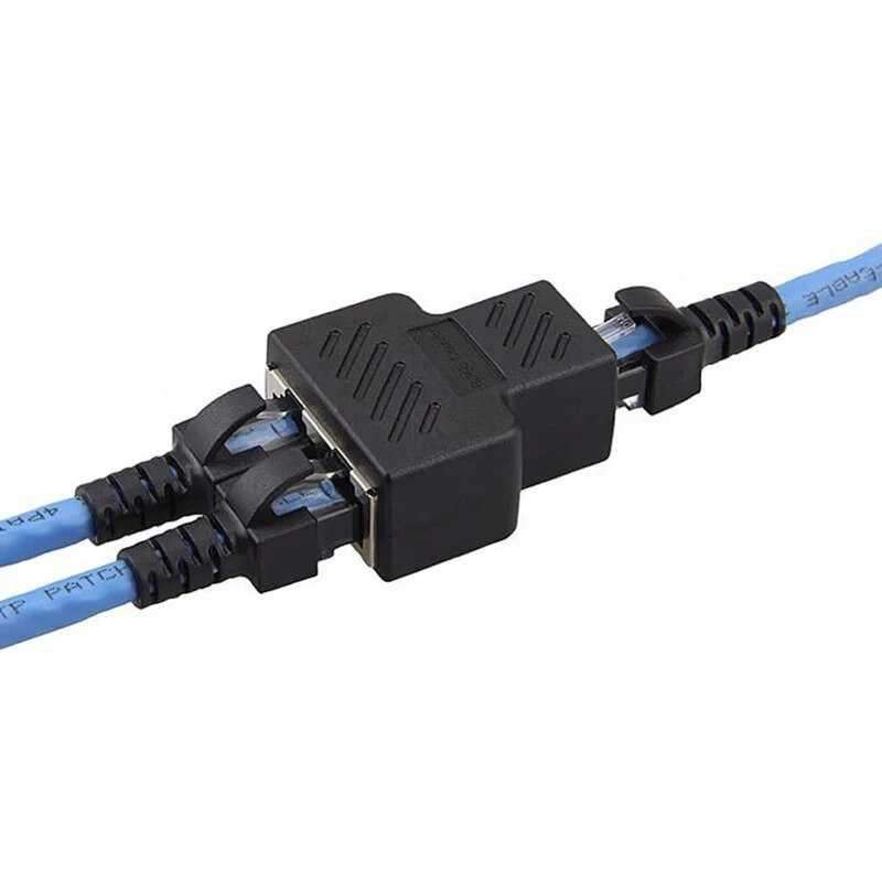 Jual Sifree Rj45 Lan Ethernet Network Connector Splitter 1 To 2 Dn0190 ...