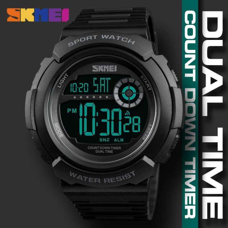 Jual Jam Tangan Digital Pria 1367 Aneh Pria Casual Jarum Divigo Tangam ...
