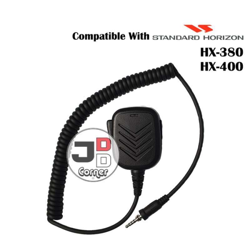 Promo Extra Hand Mic & Speaker Ht Standard Horizon Hx400is Hx400 Is ...