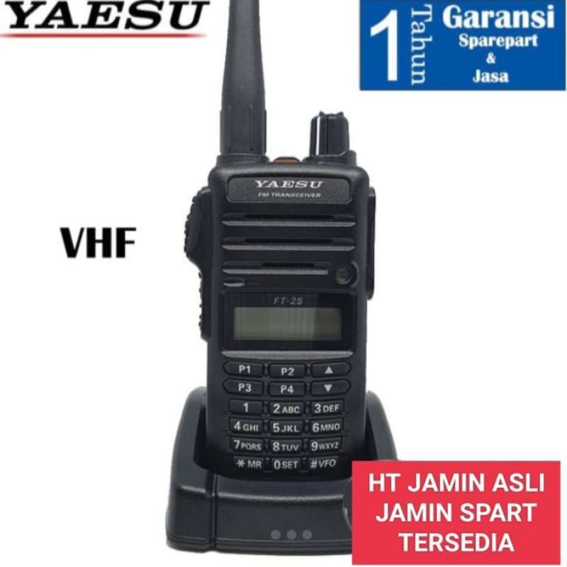 Promo Ht Yaesu Ft 25 R Diskon 33% Di Seller Kanzahana Store - Koja ...