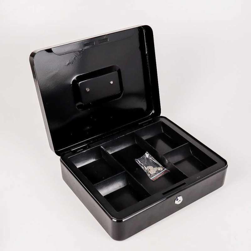 Jual Kotak Brankas Uang Cash Safebox Key Lock 300a Brankas Besi ...