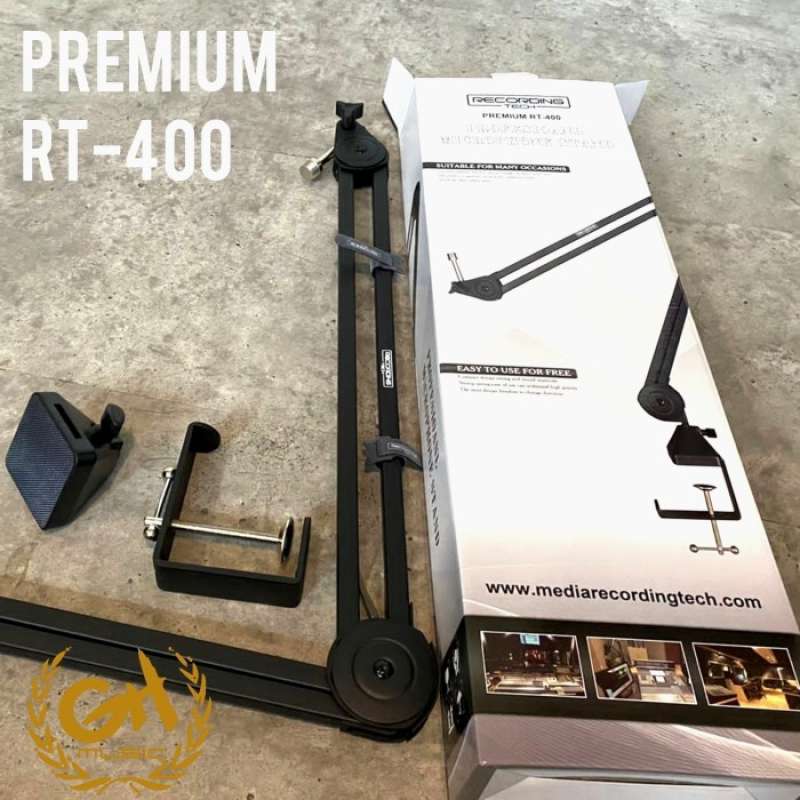 Promo Recording Tech Premium Rt400, Professional Microphone Arm Stand ...