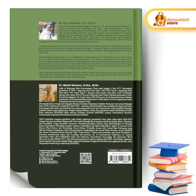 Jual Buku Arsitektur Kota, Perancangan Kota, Dan Ruang Terbuka Hijau Di Seller Winter ...