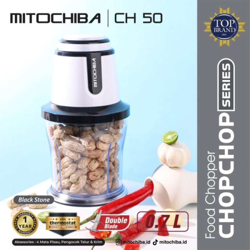 Jual Mito Ch 50 Food Chopper 0.7 Liter Ch50 Ch-50 Chopchop Series ...