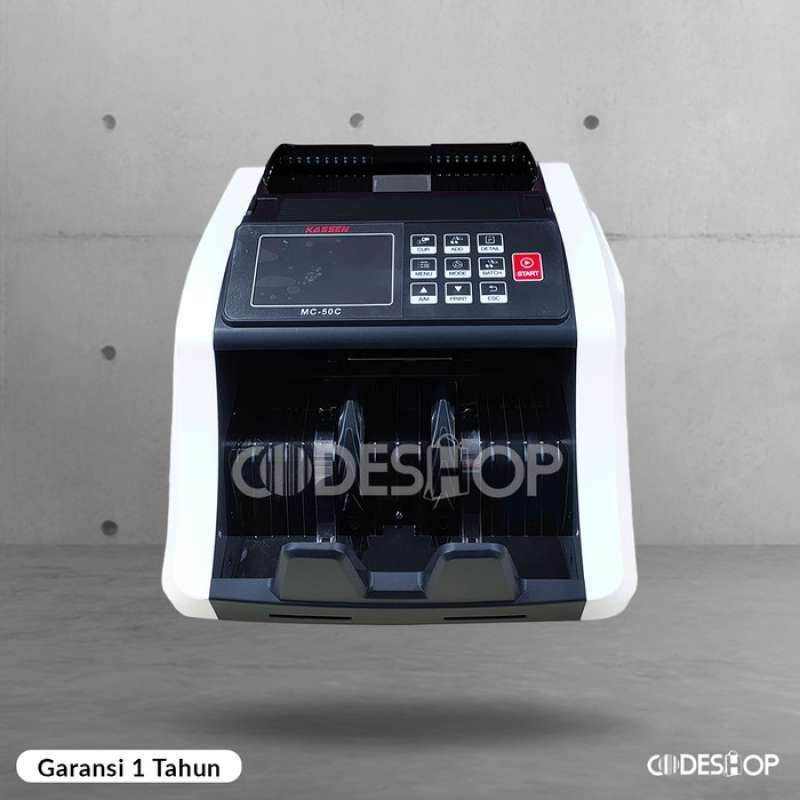 Jual Kassen Mc-50c Money Bill Counter Penghitung Uang Auto Start ...